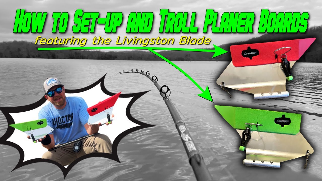How To Set Up And Troll With Planer Boards - YouTube