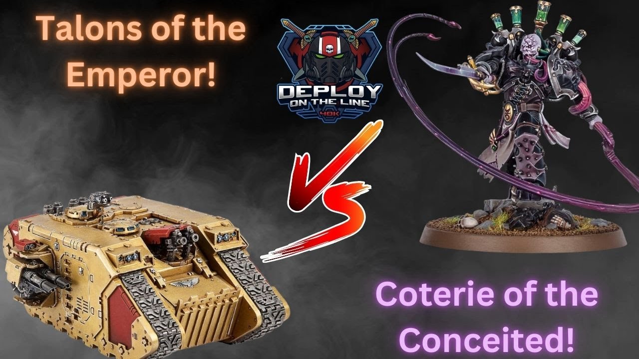 Custodes vs Emperors Children -Talons of the Emperor vs. Coterie # ...