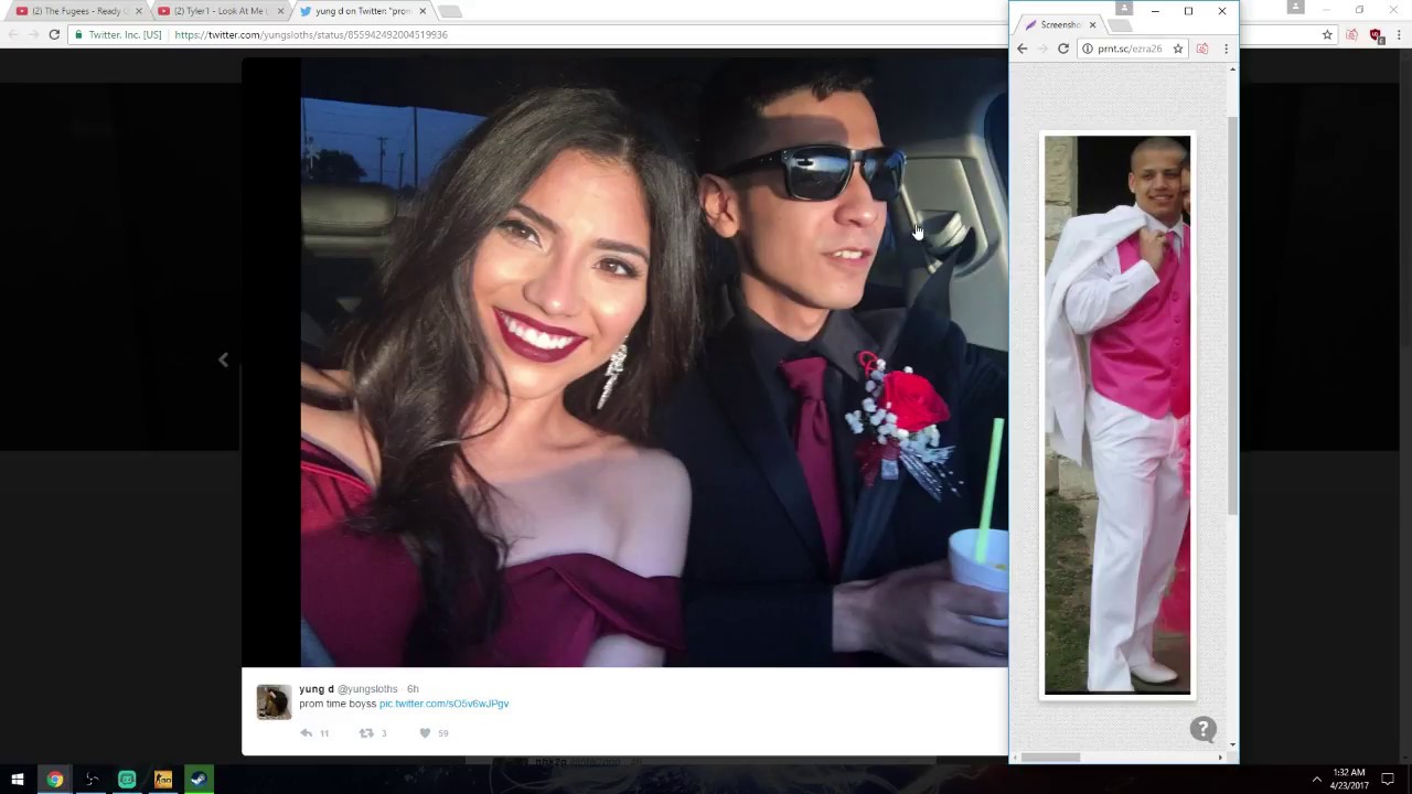 Tyler1 Compares Prom Suits And Dates Vs Sloth [VOD: April 22, 2017 ...