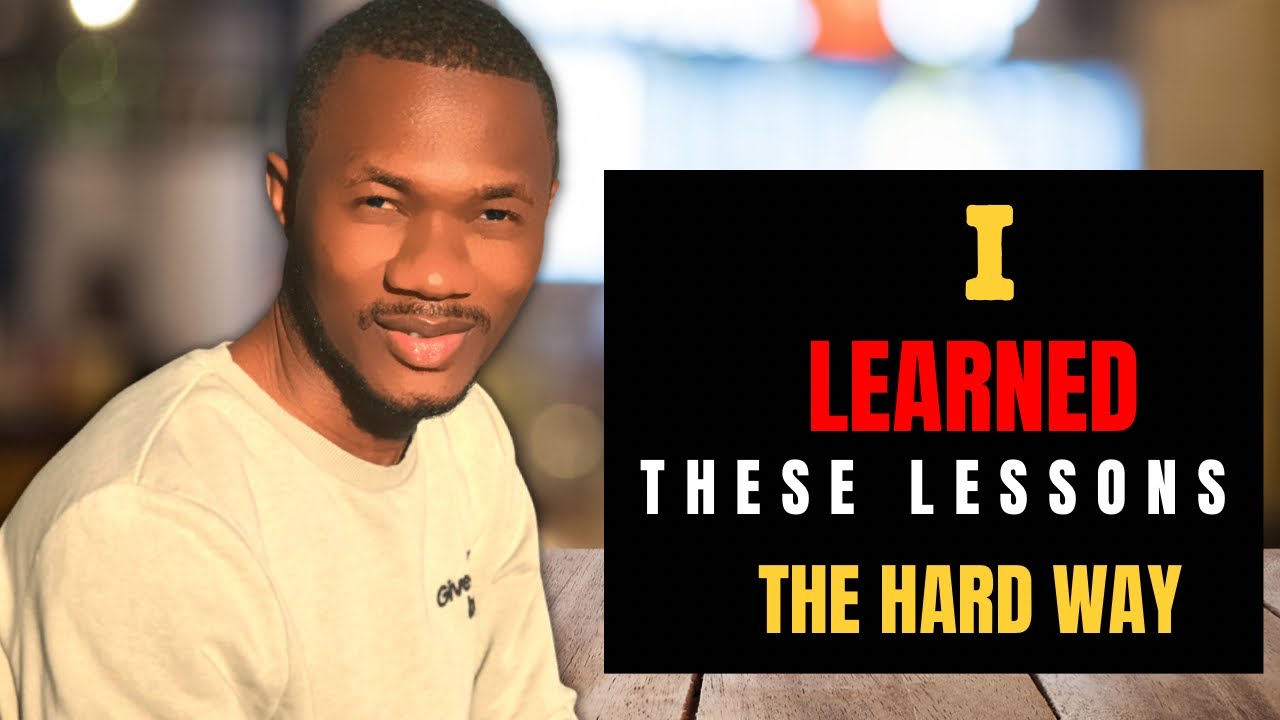 Five life lessons you must learn the hard way #motivation #lifelessons ...