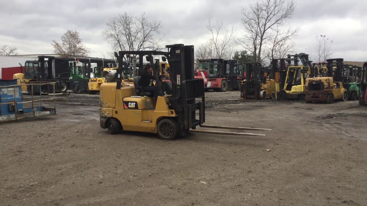 2009 Cat GC45K-SWB Used Forklift - 235000 - YouTube