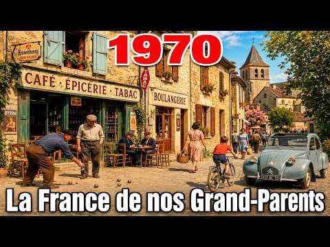 La France de 1970 : Ce que nosGrands-Parents Avaient — et qu'onne Reverra Jamais