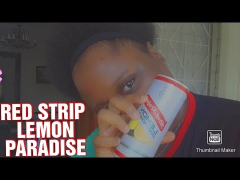 RED STRIP LEMON PARADISE CHALLENGE@lifeasabby - YouTube