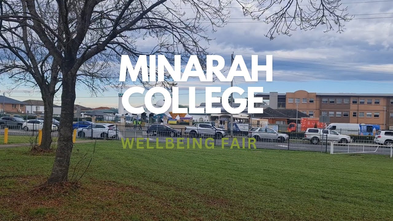 Minarah College well-being fair - YouTube