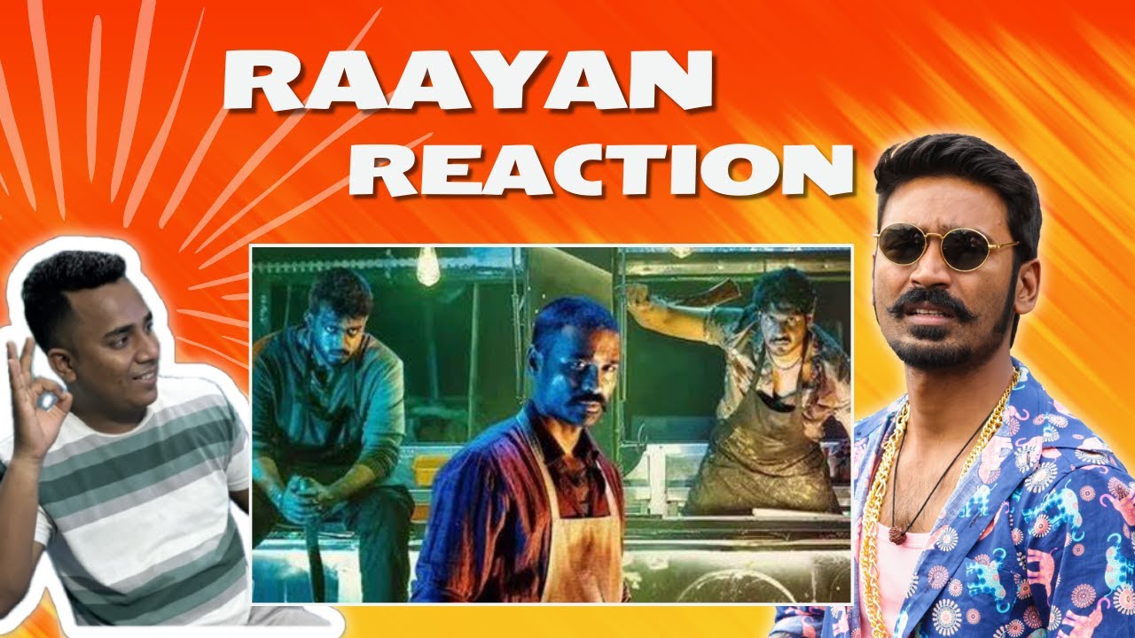 RAAYAN - Official Trailer Hindi | Reaction | Dhanush | Sun Pictures | A ...