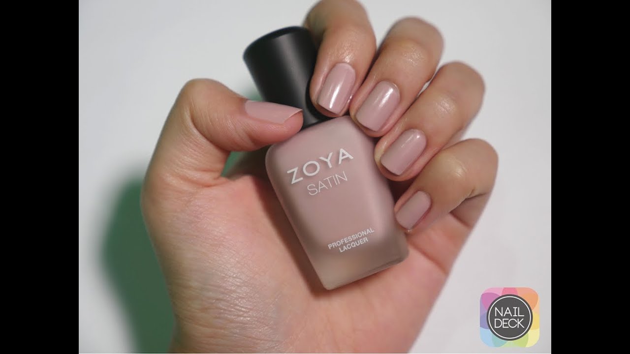 NAIL DECK - Zoya Nail Polish Review - YouTube