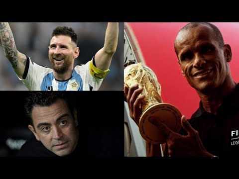 Rivaldo Sends Messi GOOD LUCK Ahead Of World Cup Final| Xavi NOT ...