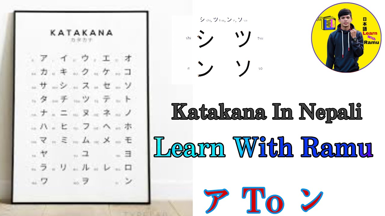 Japanese Language Basic Classes | Katakana In Nepali | जापानी भाषा ...