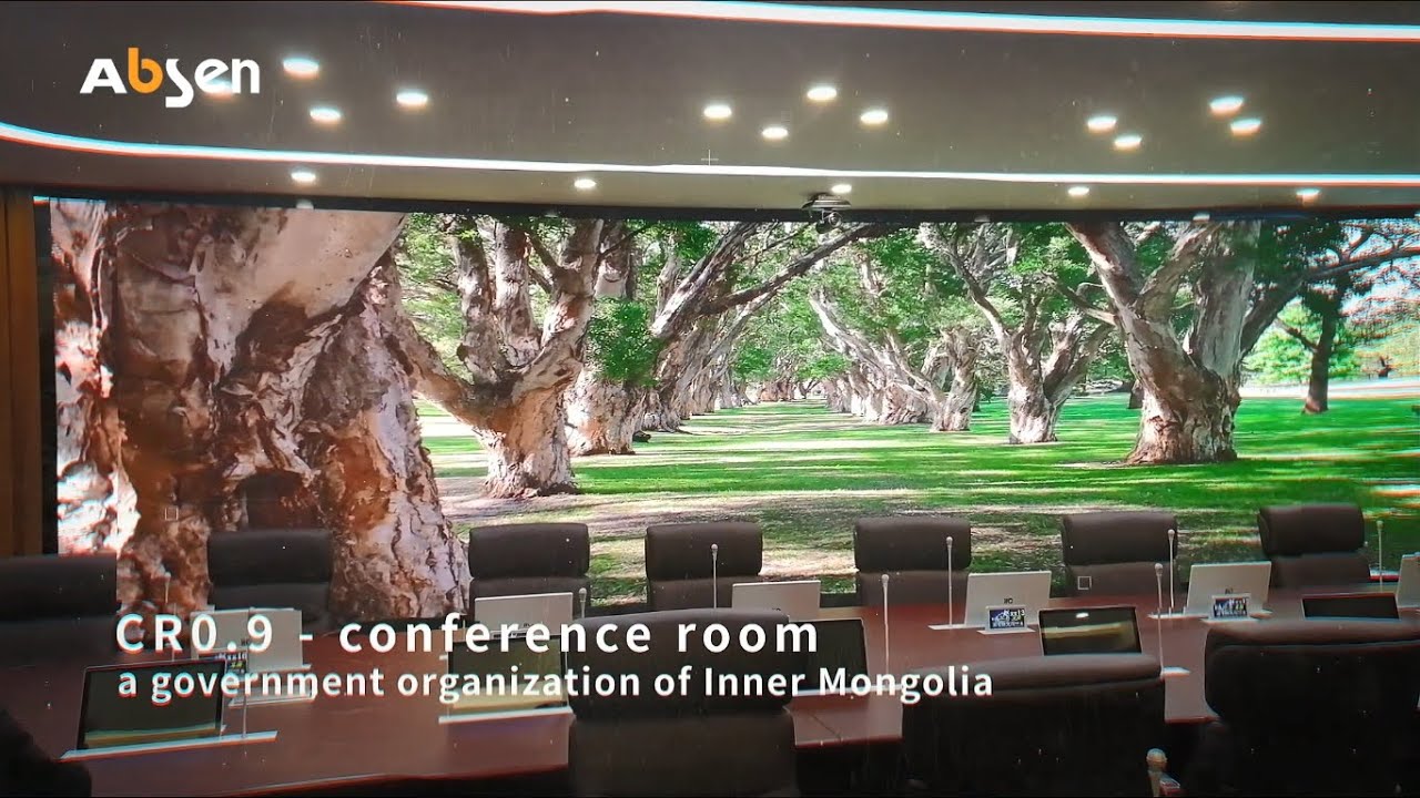 0.9mm MiniLED display cases _Absen LED - YouTube