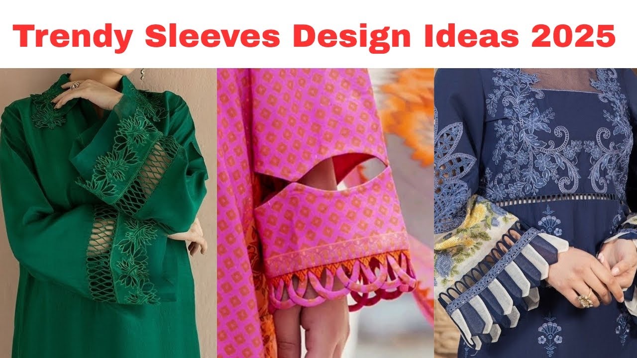 Trendy Sleeves designs 2025/Beautiful & stylish sleeves design ideas ...