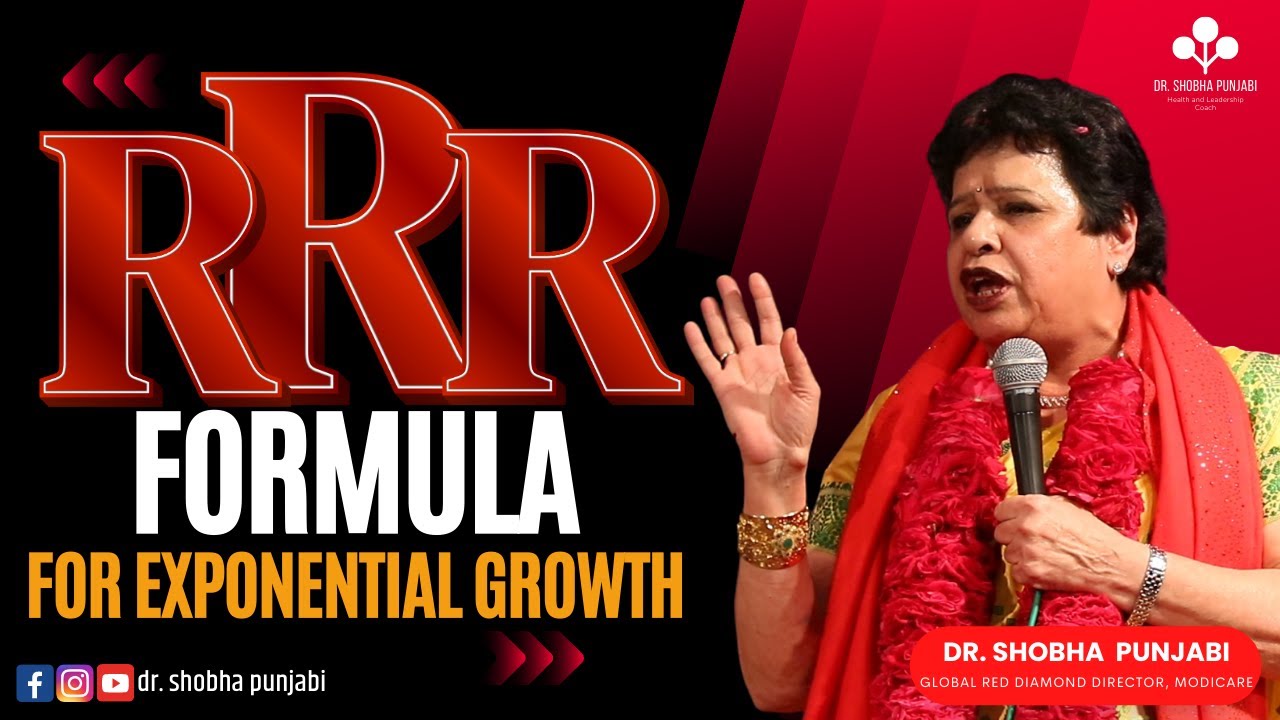 RRR FORMULA for Exponential Growth in Network Marketing || By Dr ...