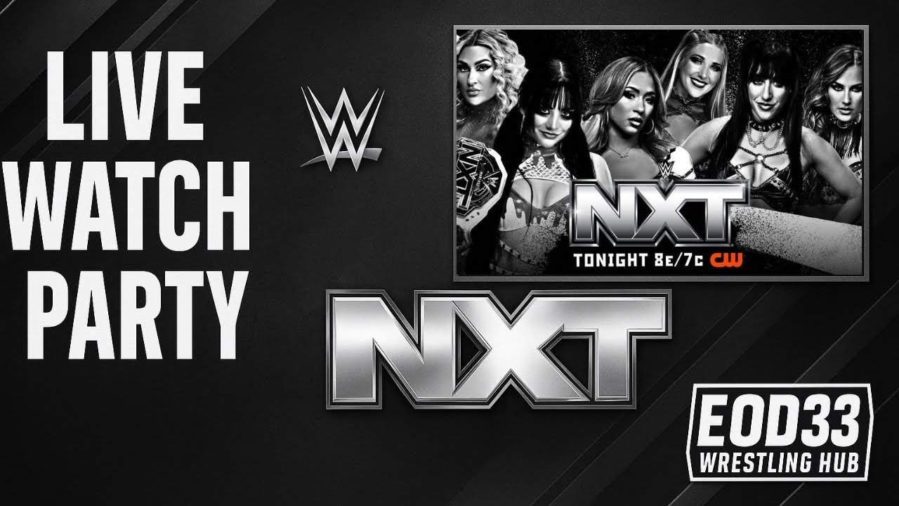 WWE NXT LIVE Watch Party – Nov 4 2025 🔥 Women’s Speed Title Tournament ...