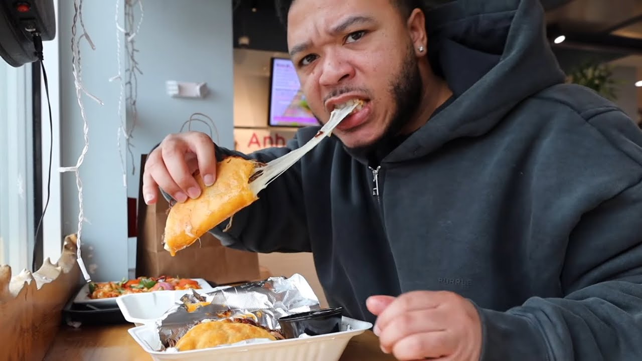 Trying EVERYTHING at this random taco joint… - YouTube
