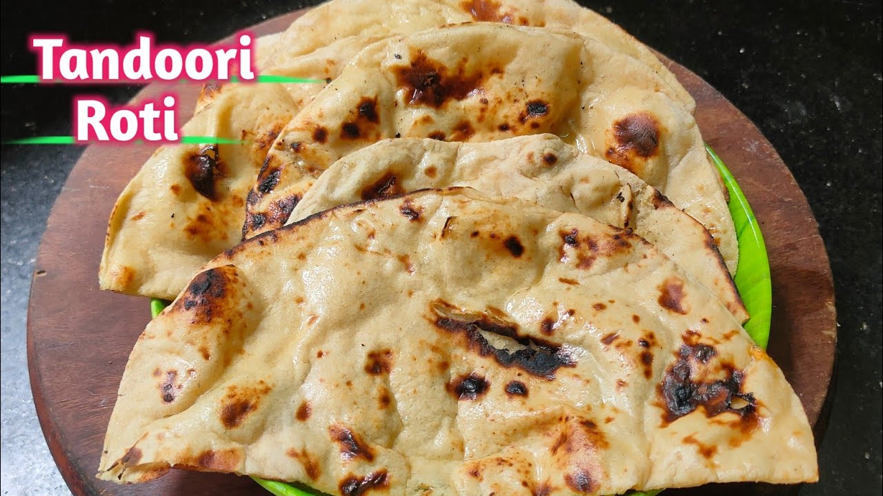 गव्हाच्या पिठापासून बनवा Tandoori Roti || Tandoori Roti Recipe ...