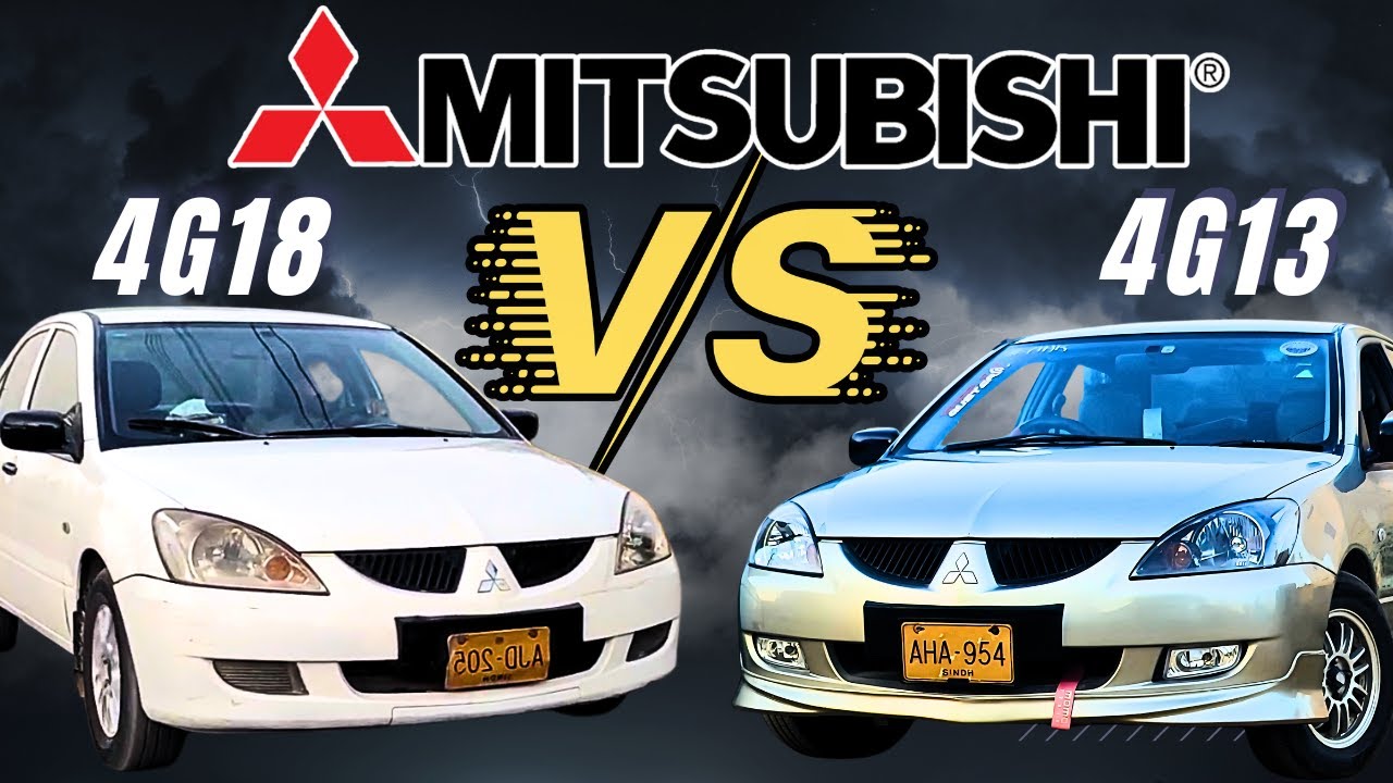 Mitsubishi Lancer 4G13 Engine Swap | 4G18 vs 4G13 - YouTube