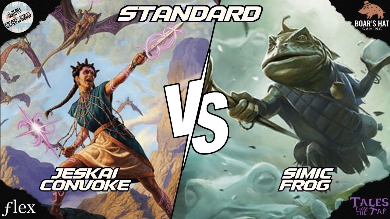 Jeskai Convoke VS Simic Frogs [MTG Standard] - YouTube