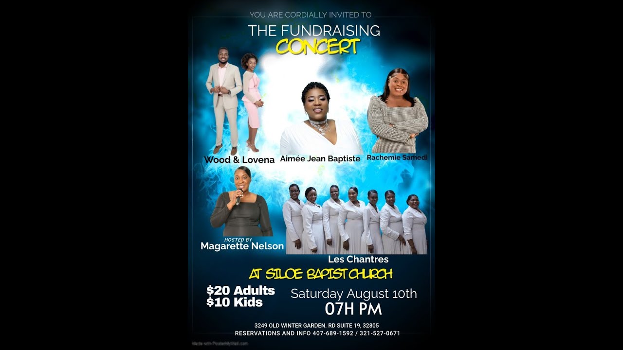 [ CONCERT EVANGELIQUE / SILOE BAPTIST CHURCH ORLANDO FLORIDA] - YouTube