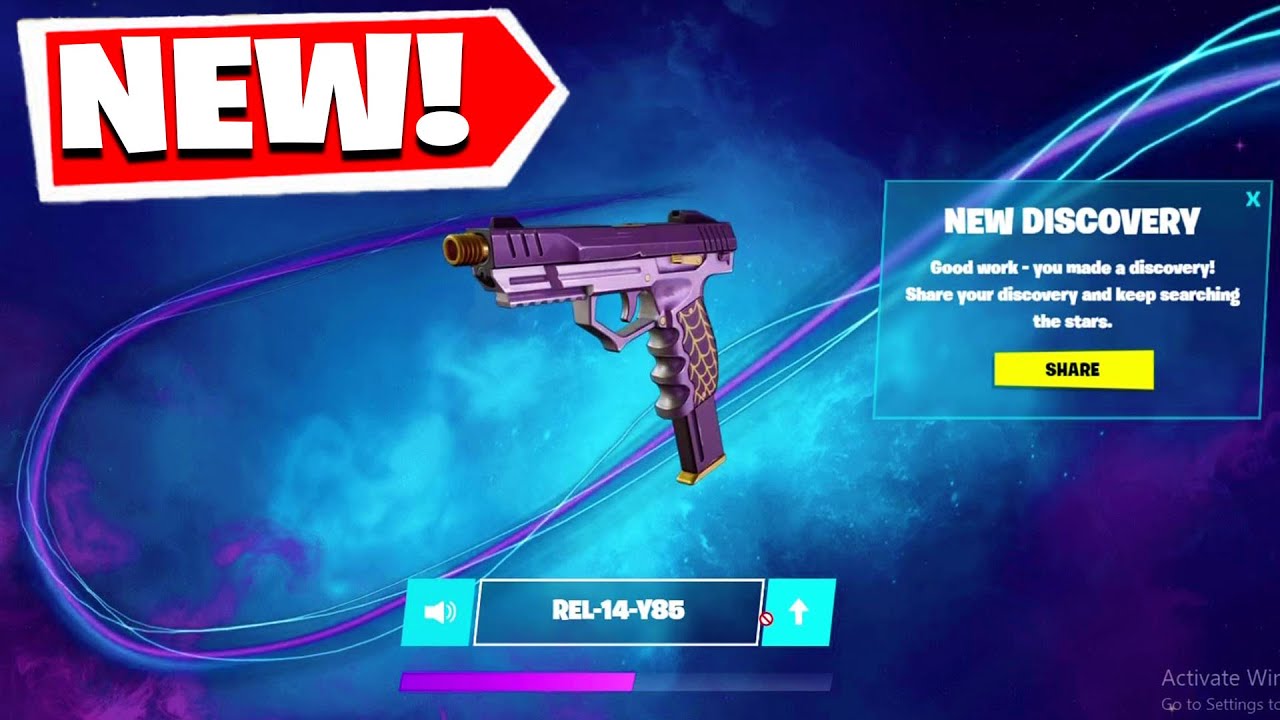 New Pistol Fortnite Chapter 4 & All Secret Codes For leaks - YouTube