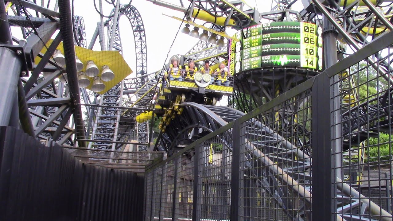 The Smiler Off-Ride Alton Towers 2018 - YouTube