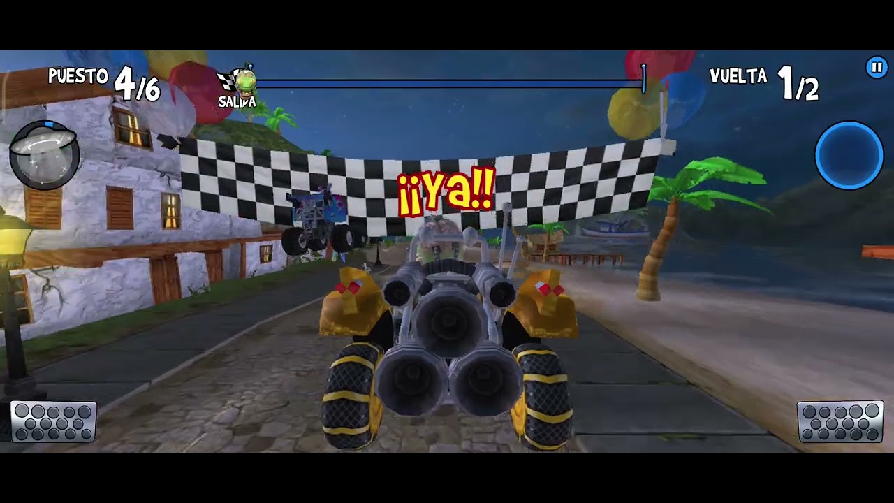 Bb racing 1 partidas con varios coches 🏎️💨XD - YouTube