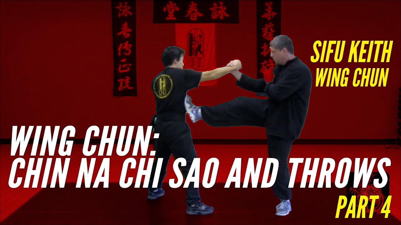 Wing Chun - Chin Na Chi Sao - Chokes and Throws - part 4 - YouTube