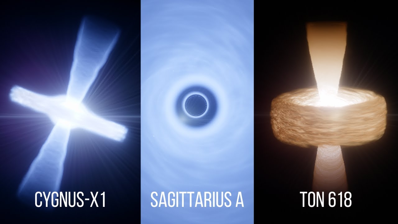 THREE of the MOST WELL KNOWN Black Holes in Space Engine - YouTube