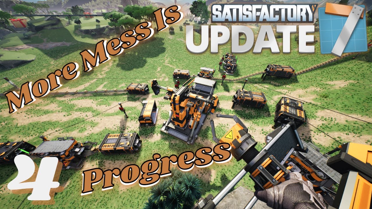 Fixing Our Power Issues, For Now - Satisfactory - 4 - YouTube
