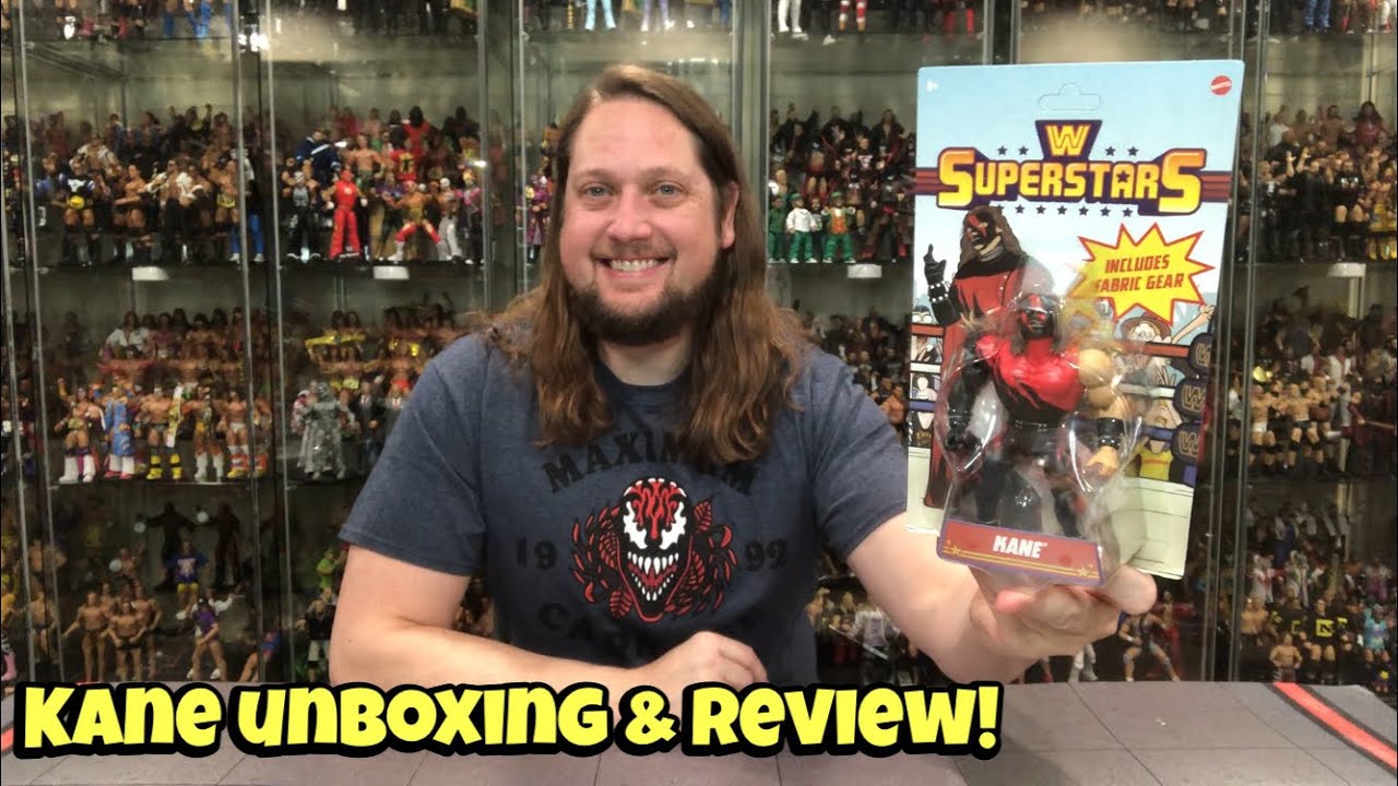 Kane WWE Superstars Series 9 Unboxing & Review! - YouTube
