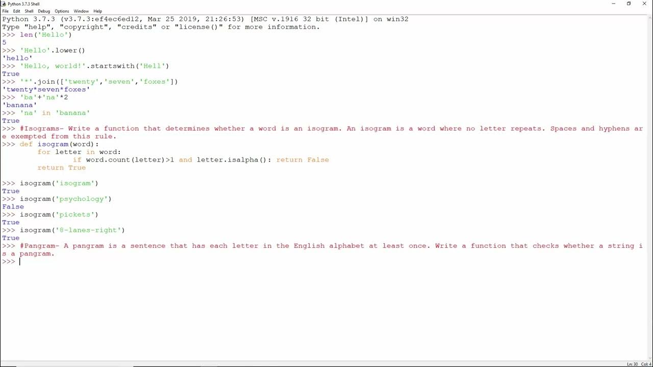 Python String Functions & Operations Practical - YouTube
