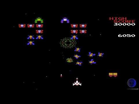 Galaga Demons of Death - Nintendo NES - YouTube