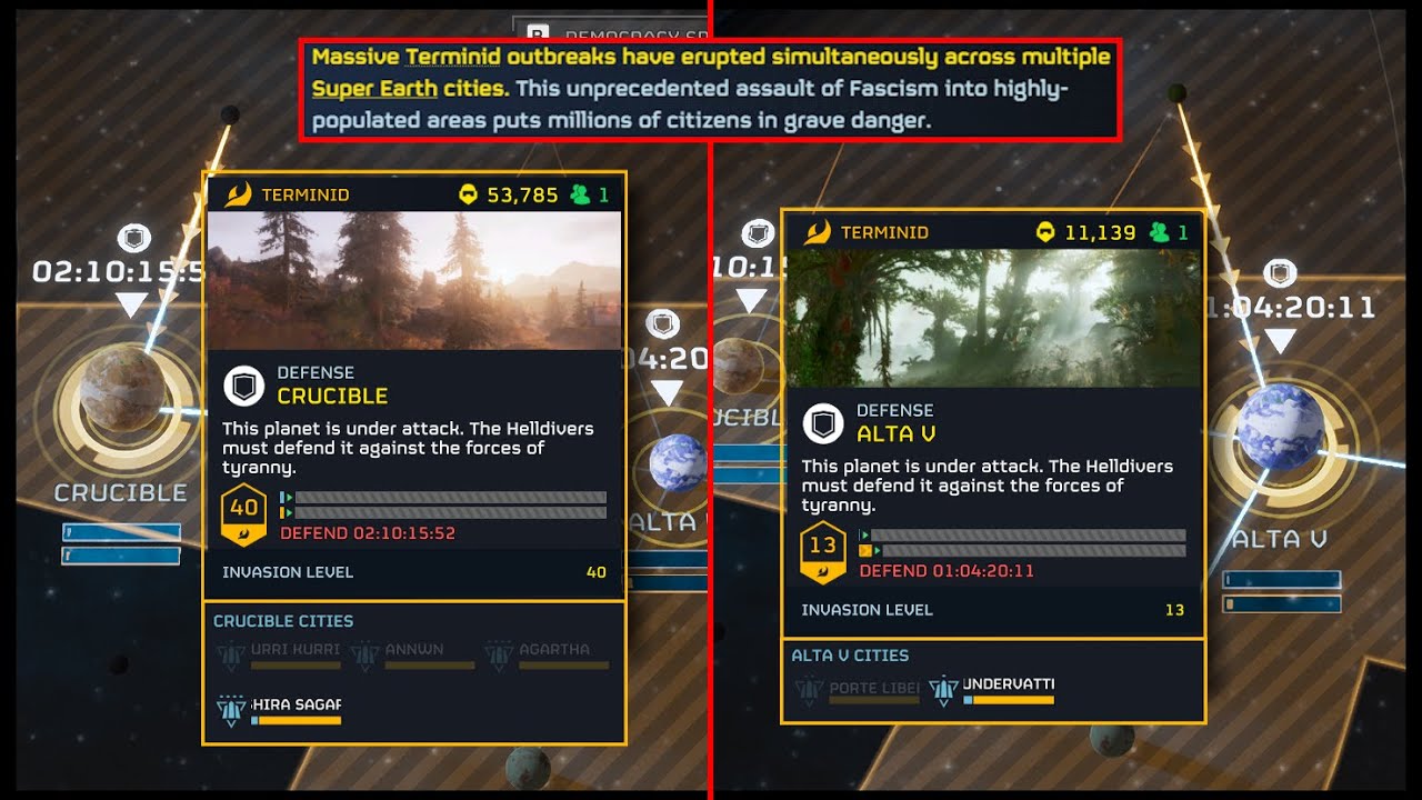 Helldivers 2 Major Order - Super Earth Cities Under Terminid Threat ...