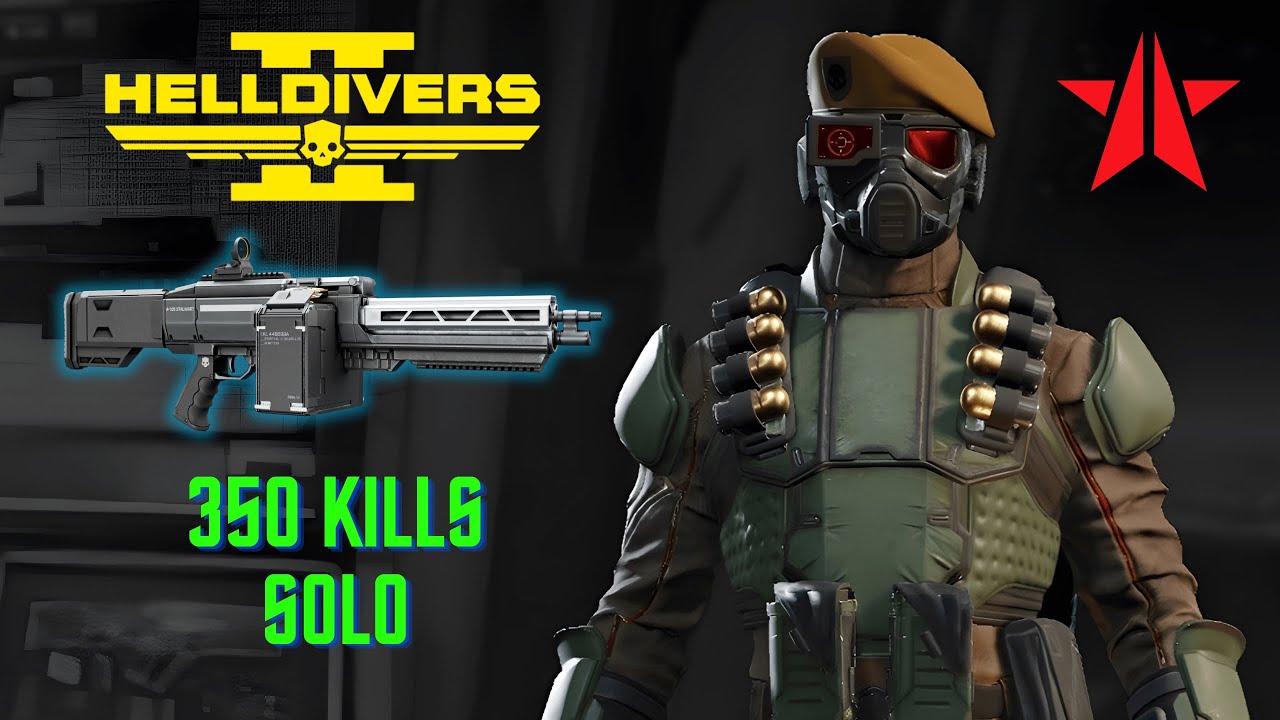 Helldivers 2: Bots Solo Max Difficulty - Stalwart & Shield Generator ...