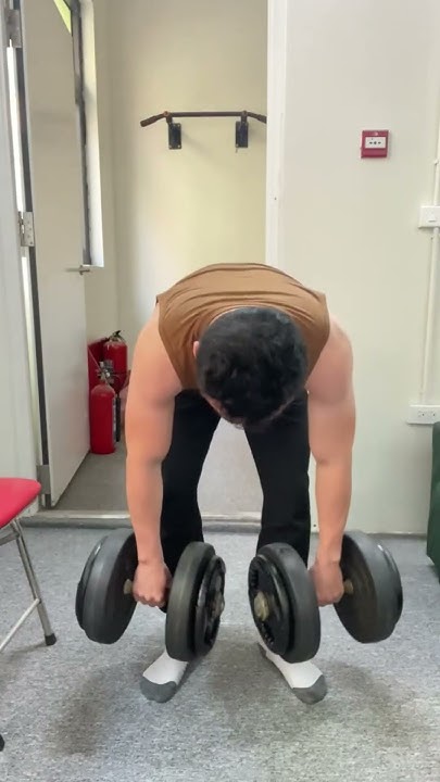 Tập vai với tạ đơn 21kg - YouTube