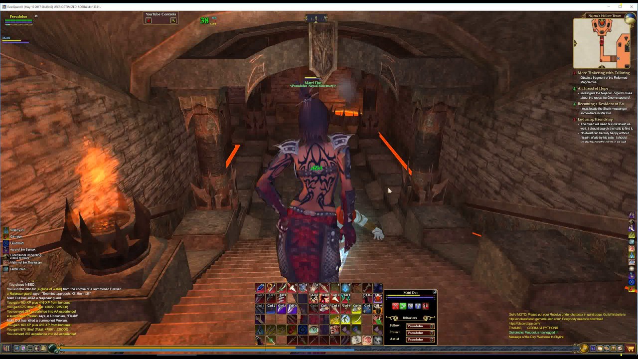Everquest 2 - 95 Assassin - 196 - Najena's Hollow Tower - Ra'zhish ...