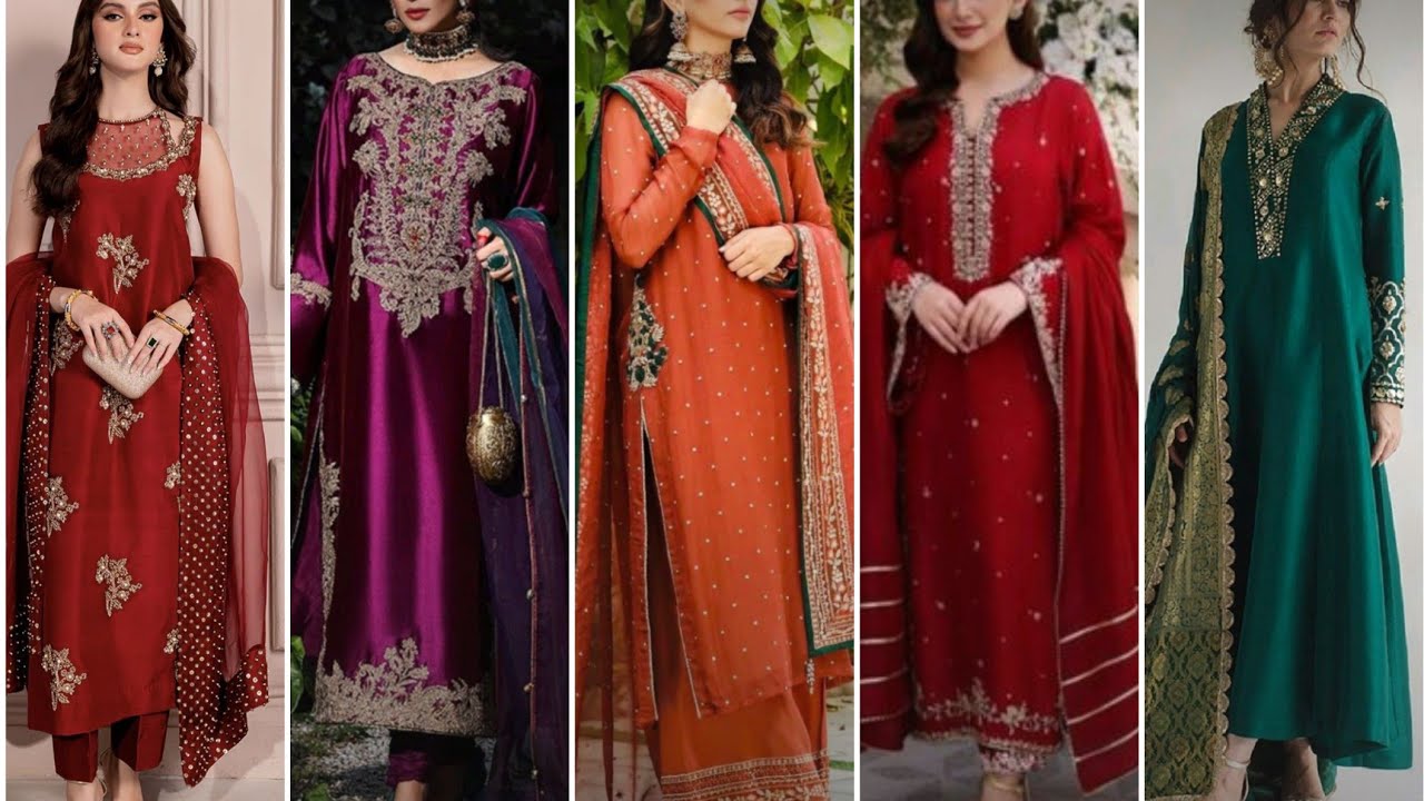 New & Stylish Fancy long dresses 2024 /Latest Fancy Dress Design/ # ...