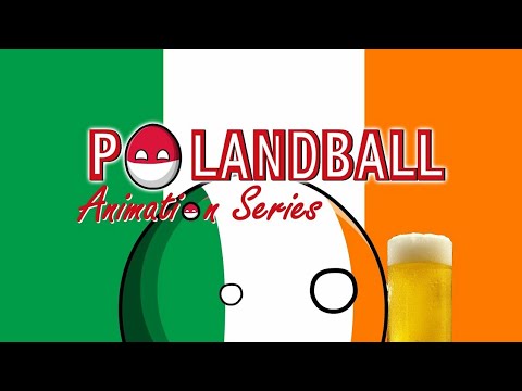 Countryballs:a day in a life of ireland ball - YouTube