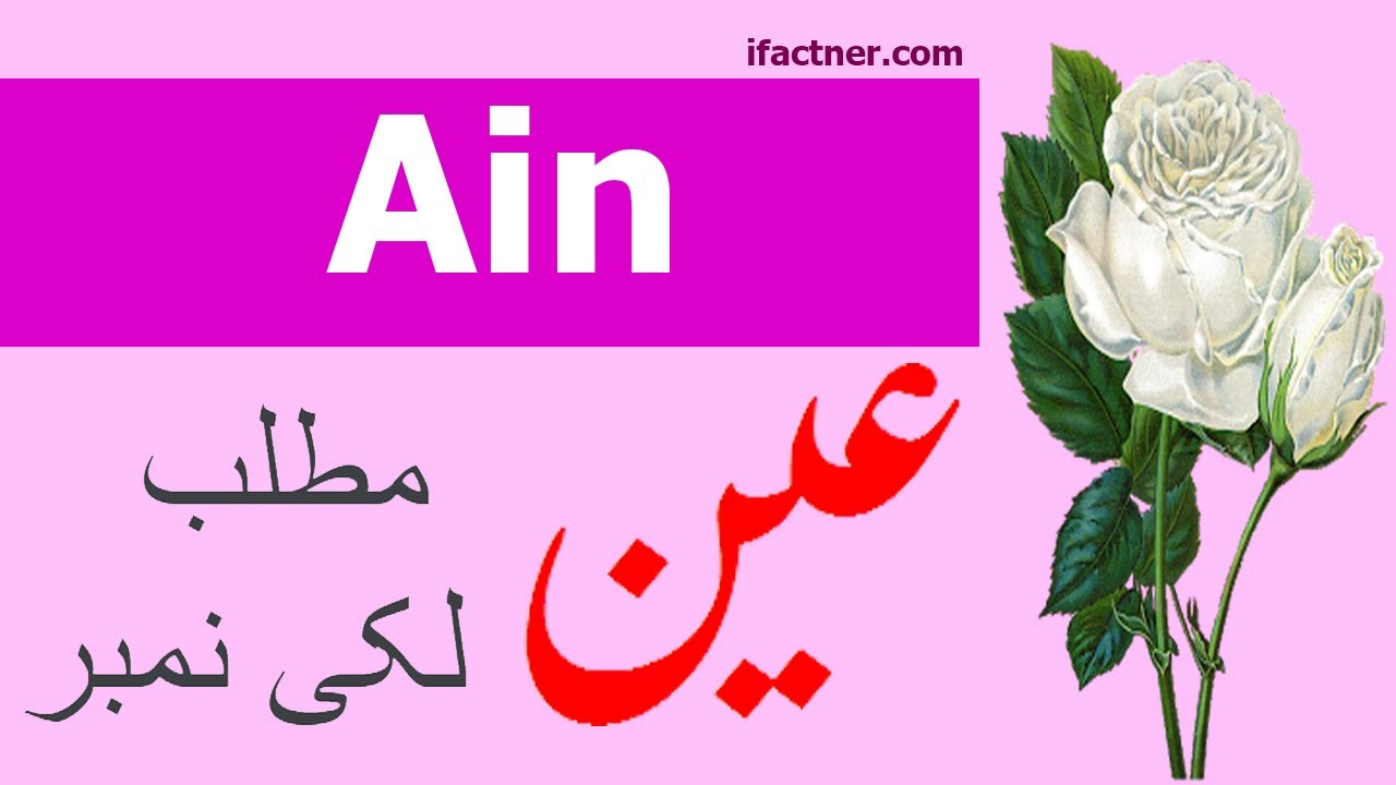 Ain meaning in Urdu | Ain name meaning | Muslim girls Ain name meaning ...