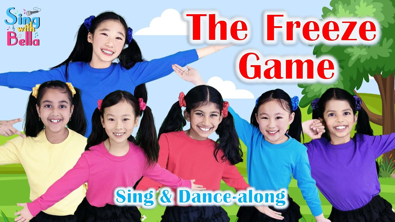 Freeze Game Song with lyrics and actions | Sing with Bella Ensemble ...