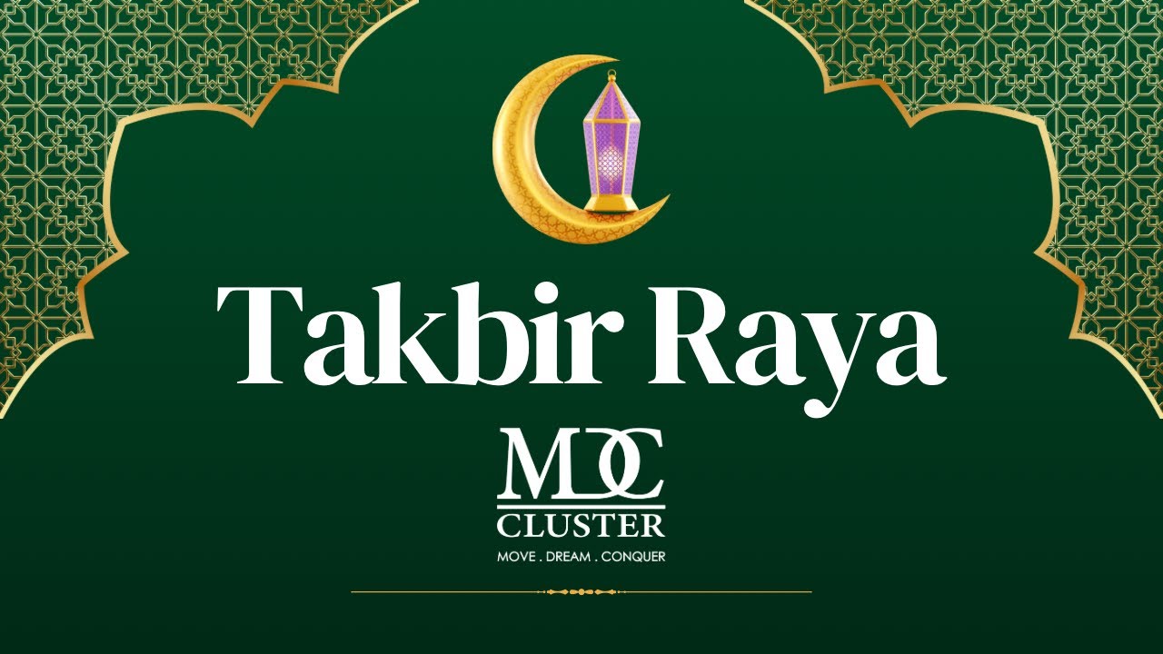 Takbir Raya Aidilfitri 1445H / 2024M - YouTube