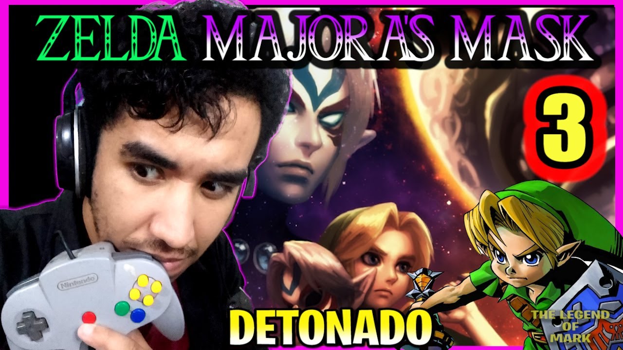 ZELDA MAJORA'S MASK - Detonado Guia | PARTE 3 Com The Legend of Mark of ...