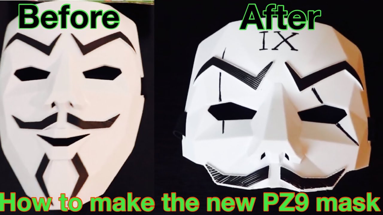 How to the new PZ9 2.0 mask - YouTube