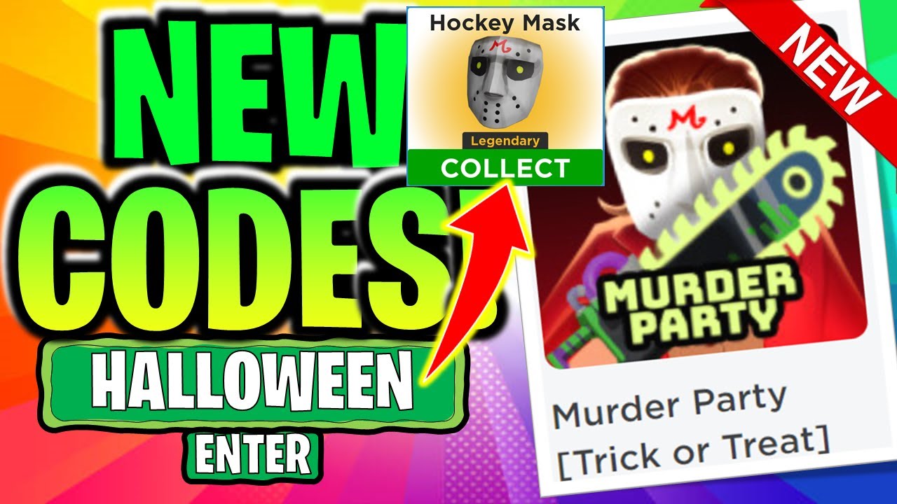 ⭐[TRICK OR TREAT!] ROBLOX MURDER PARTY CODES HALLOWEEN 2021⭐ - YouTube