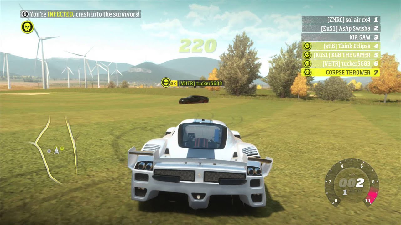 Forza Horizon - Multiplayer: Infected on Carson Golf Course "Playground ...