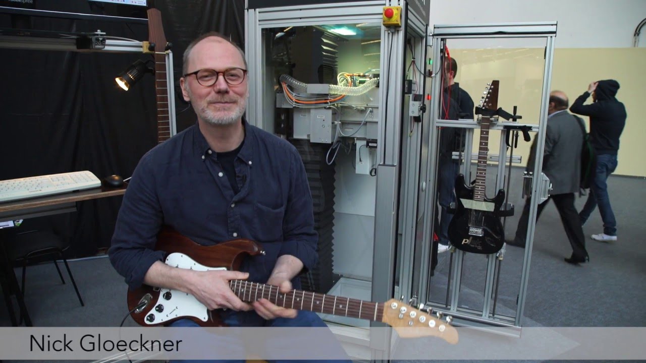 Plek@Musikmesse 2016: Eliminating fret-out with the Plek machine - YouTube