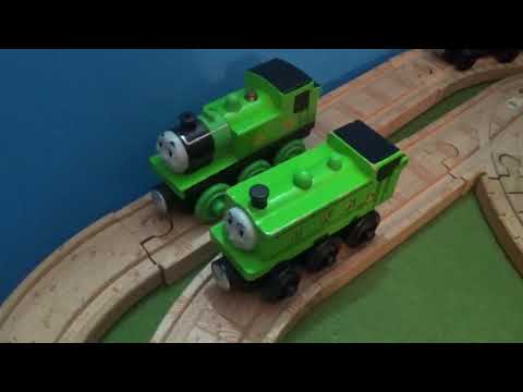 Thomas Wooden Railway Mattel Layout