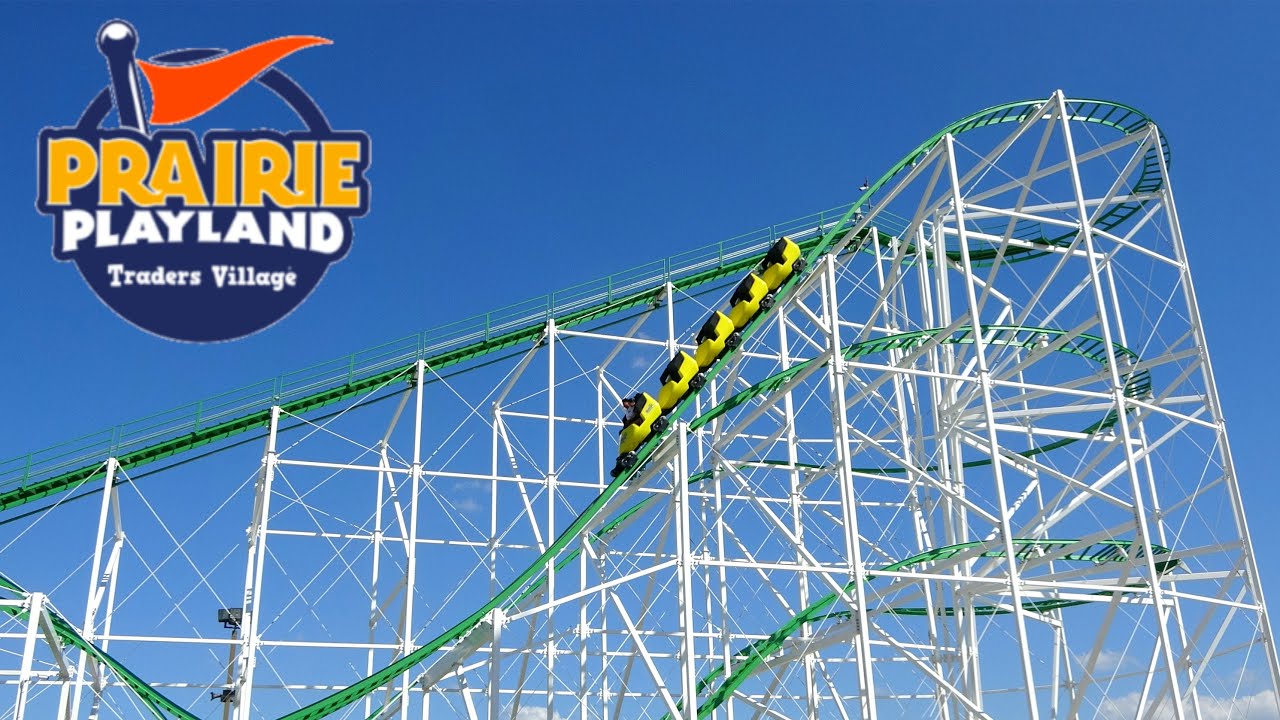 Prairie Playland Amusement Park at Traders Village Tour & Review - YouTube