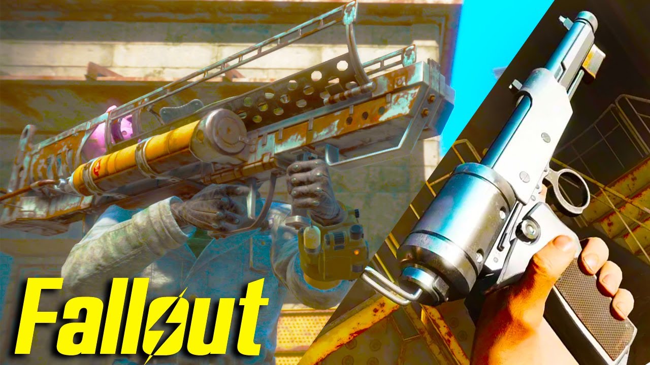The Funniest Weapons In Fallout 4 Next Gen Update 2 - YouTube
