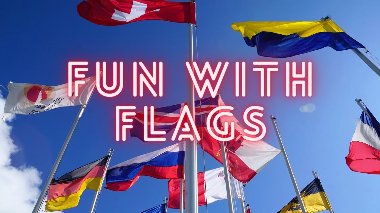 FUN WITH FLAGS | HINT FOR EACH FLAG | Guess the 25 countries | Part 4 ...
