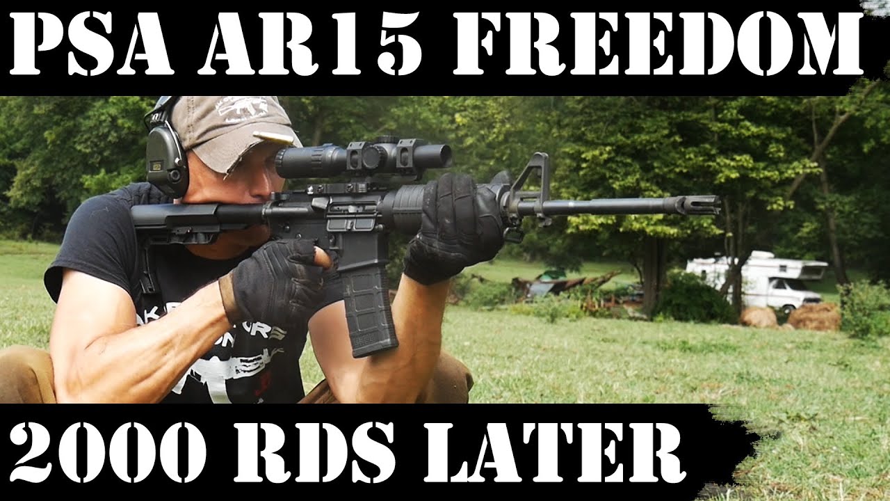 Palmetto State Armory AR15 Freedom: 2000rds later - YouTube