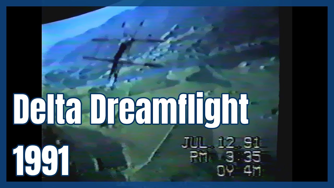 Delta Dreamflight EXTINCT Disney World Ride clips - 1991 - YouTube